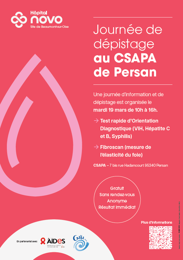 Journée de dépistage et d'information (VIH, Hépatite C, Fibroscan) au CSAPA | Fédération ...